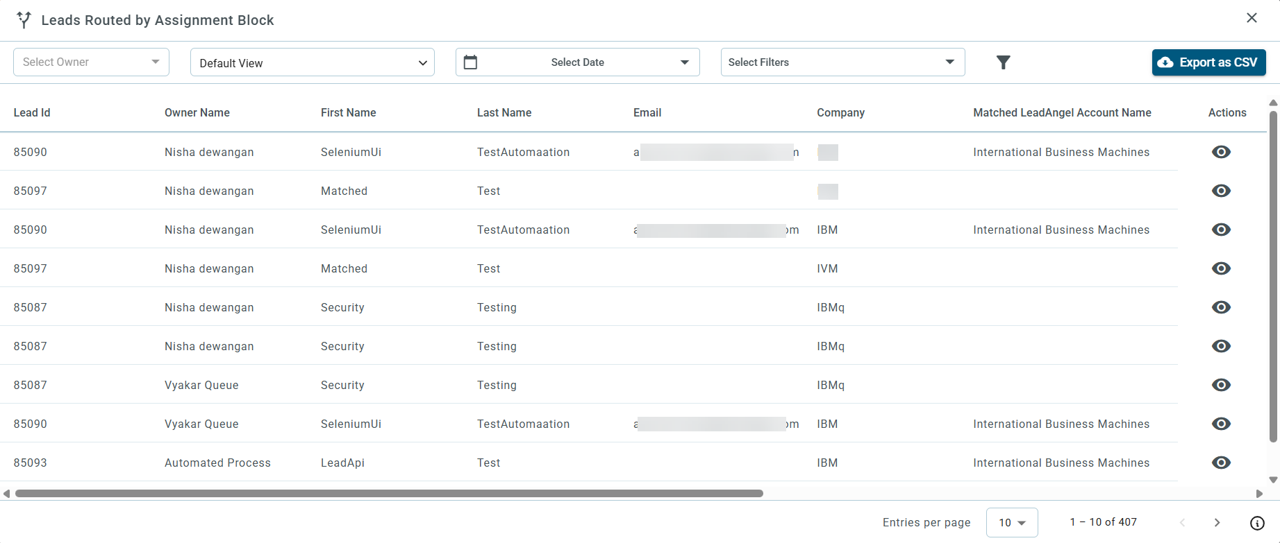 Lead Routing by Assignment Block | LeadAngel