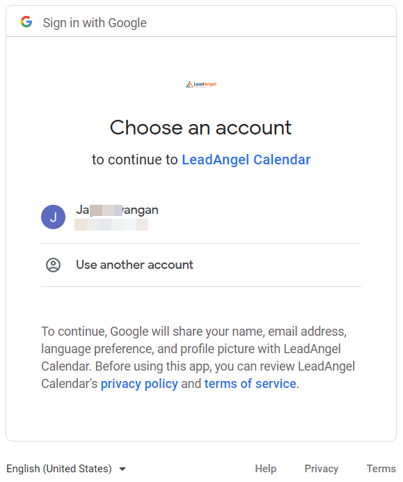 1. Integration with Google/Microsoft calendar | LeadAngel