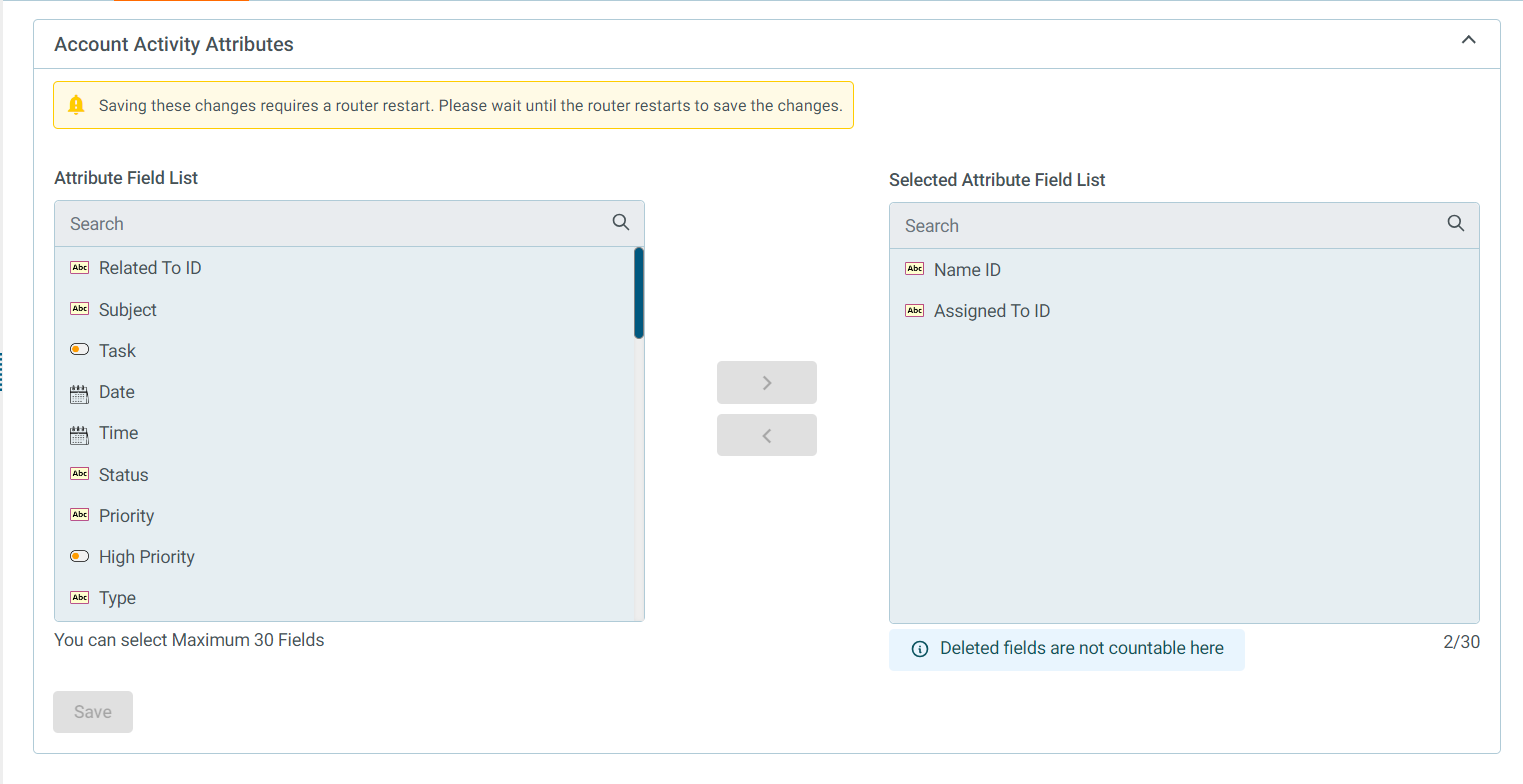 Account Data Dictionary Index | LeadAngel
