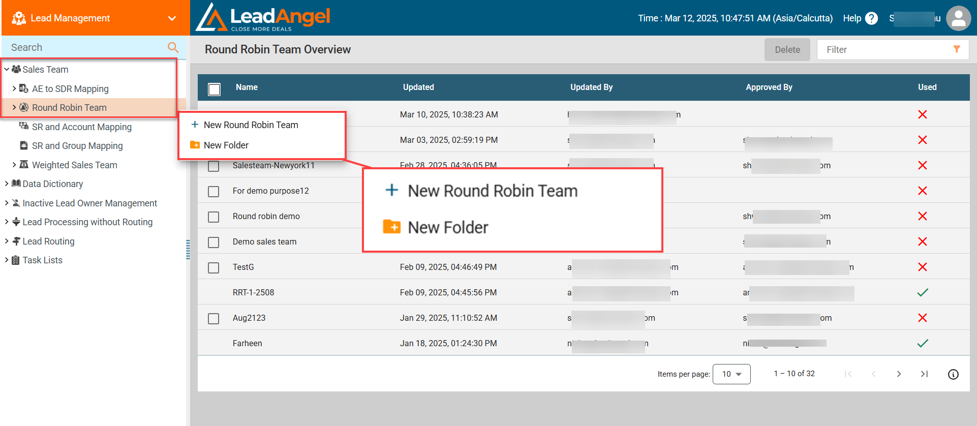 Round Robin Sales Team | LeadAngel